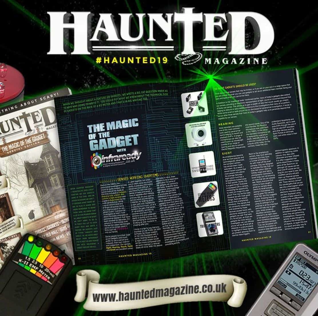 The Magic of the Gadget - Haunted Magazine - Ghost Hunting Equipment by ...